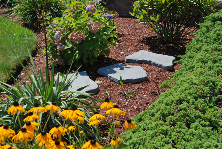 Round Stepping Stones - Nantucket Pavers